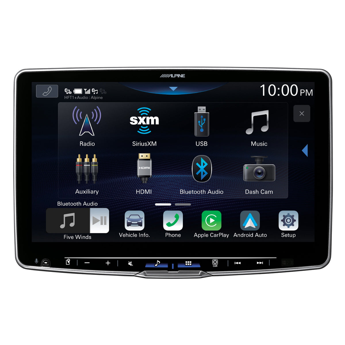 Alpine iLX-F511 Halo11 Multimedia Receiver with 11-inch Floating Touch ...